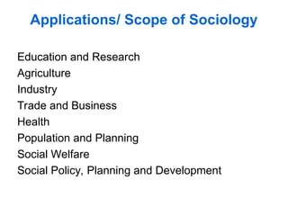 Introduction to Sociology with theoryppt | PPT