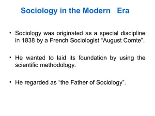Introduction to Sociology with theoryppt | PPT