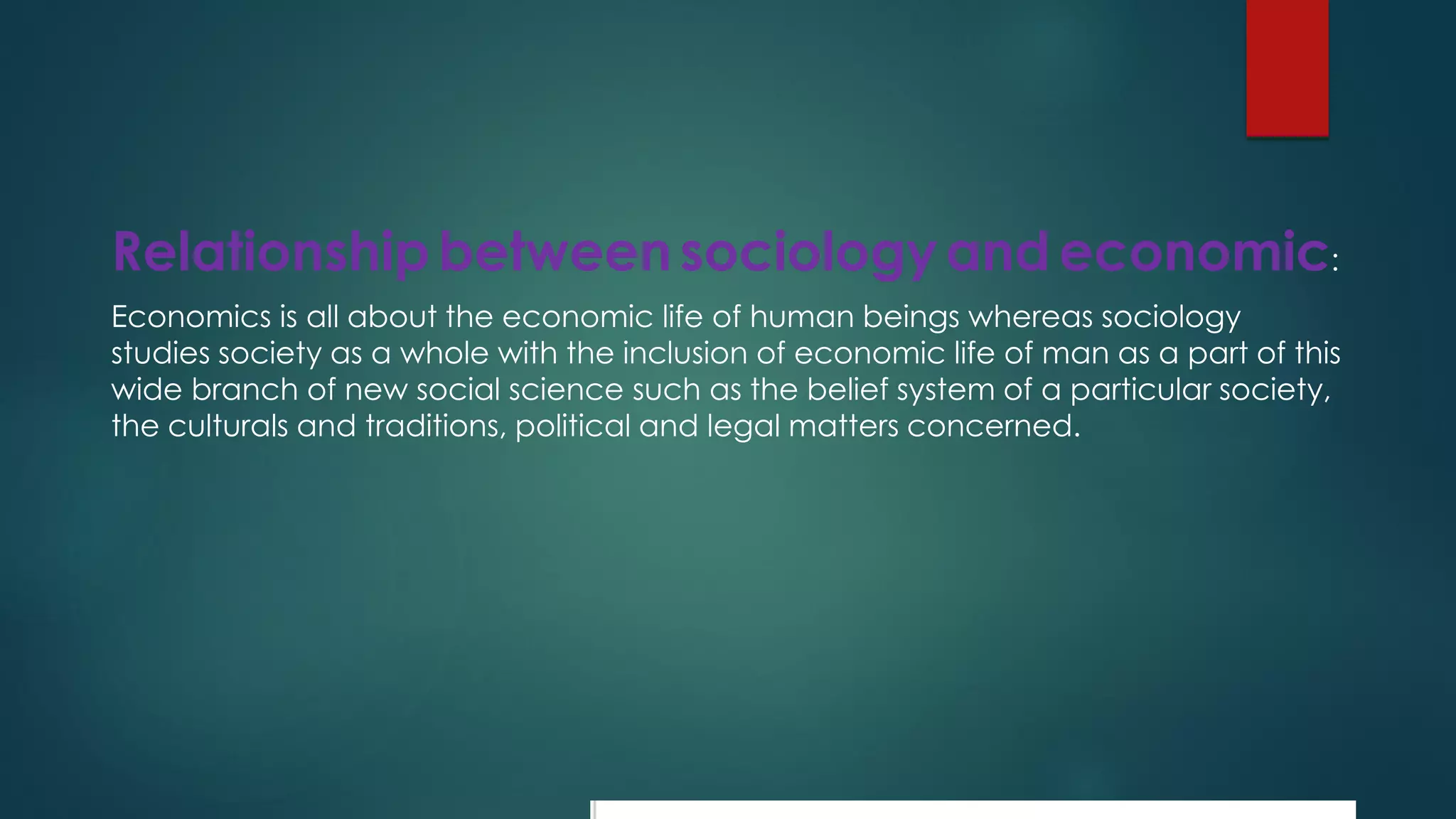 Sociology and-economics | PDF