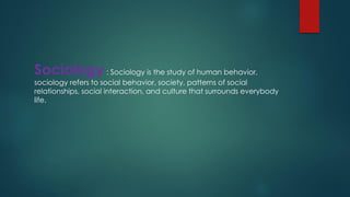 Sociology and-economics | PDF