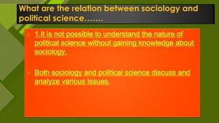 Sociology and-political-science | PDF