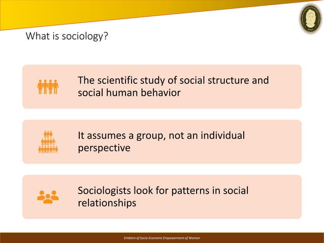 Sociology Chapter 1 Introduction to Sociology | PPTX