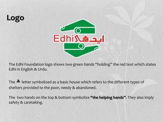 Edhi Foundation - Organization Profile & Details | PPTX | Non-Profit ...