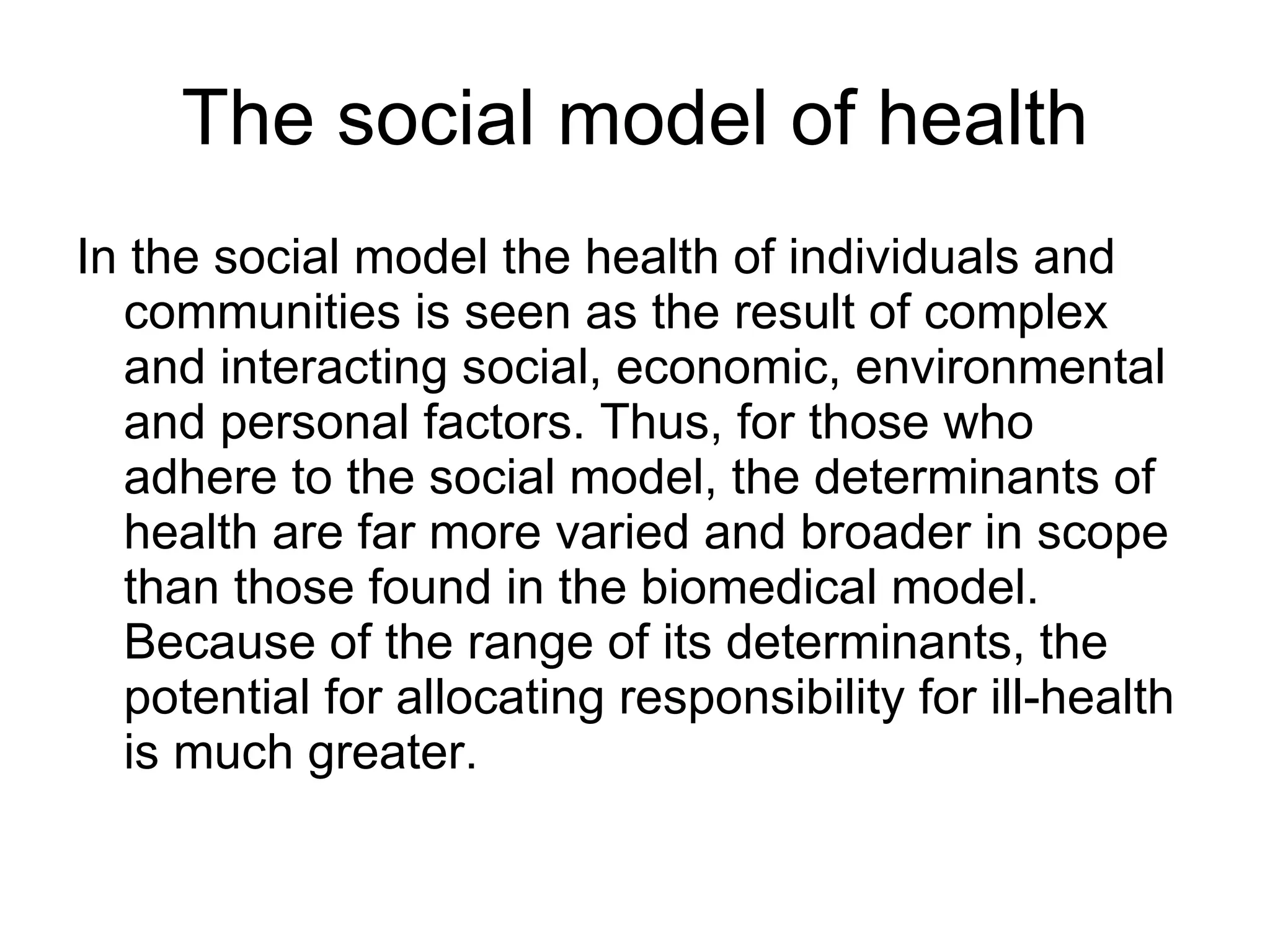 Sociology Of Health And Illness | PPT