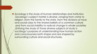 Sociology of-knowledge | PDF