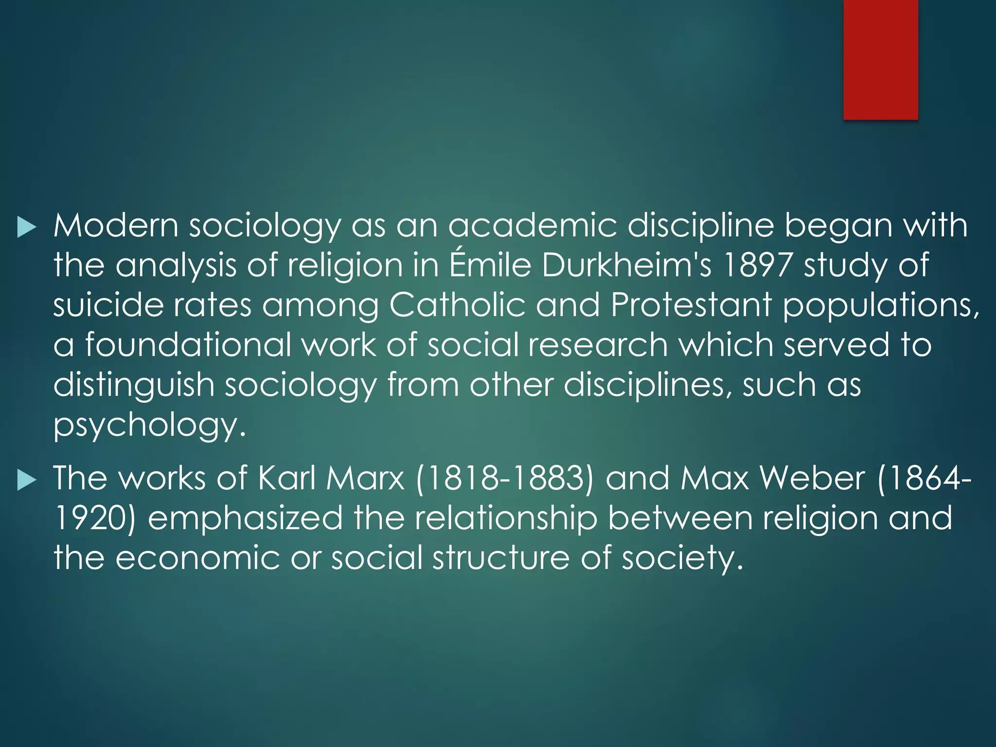 Sociology of-religion | PDF