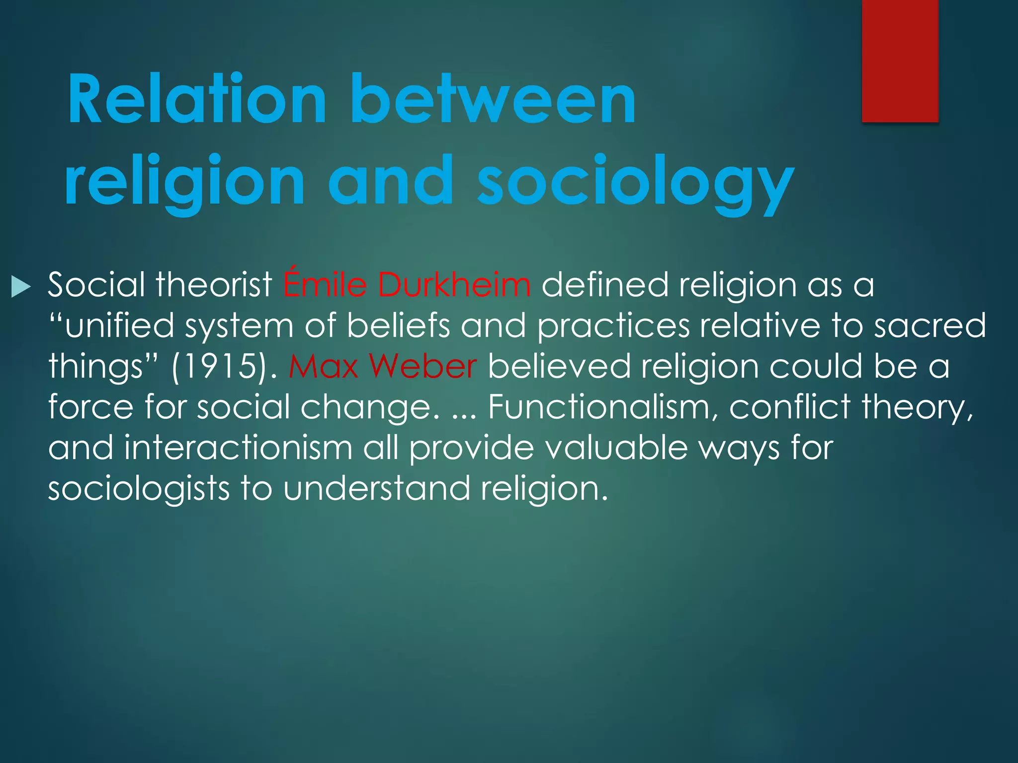 Sociology of-religion | PDF