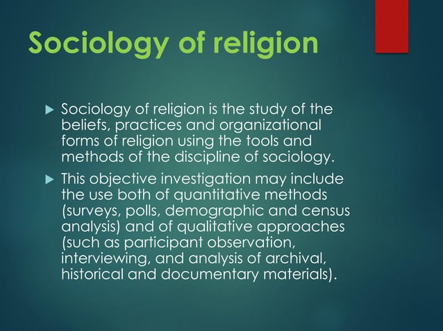 Sociology of-religion | PDF | Religion & Spirituality