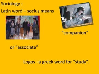 Sociology[1] | PPT