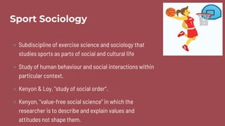 Sports Sociology for Bachelor of Physical Education | PDF