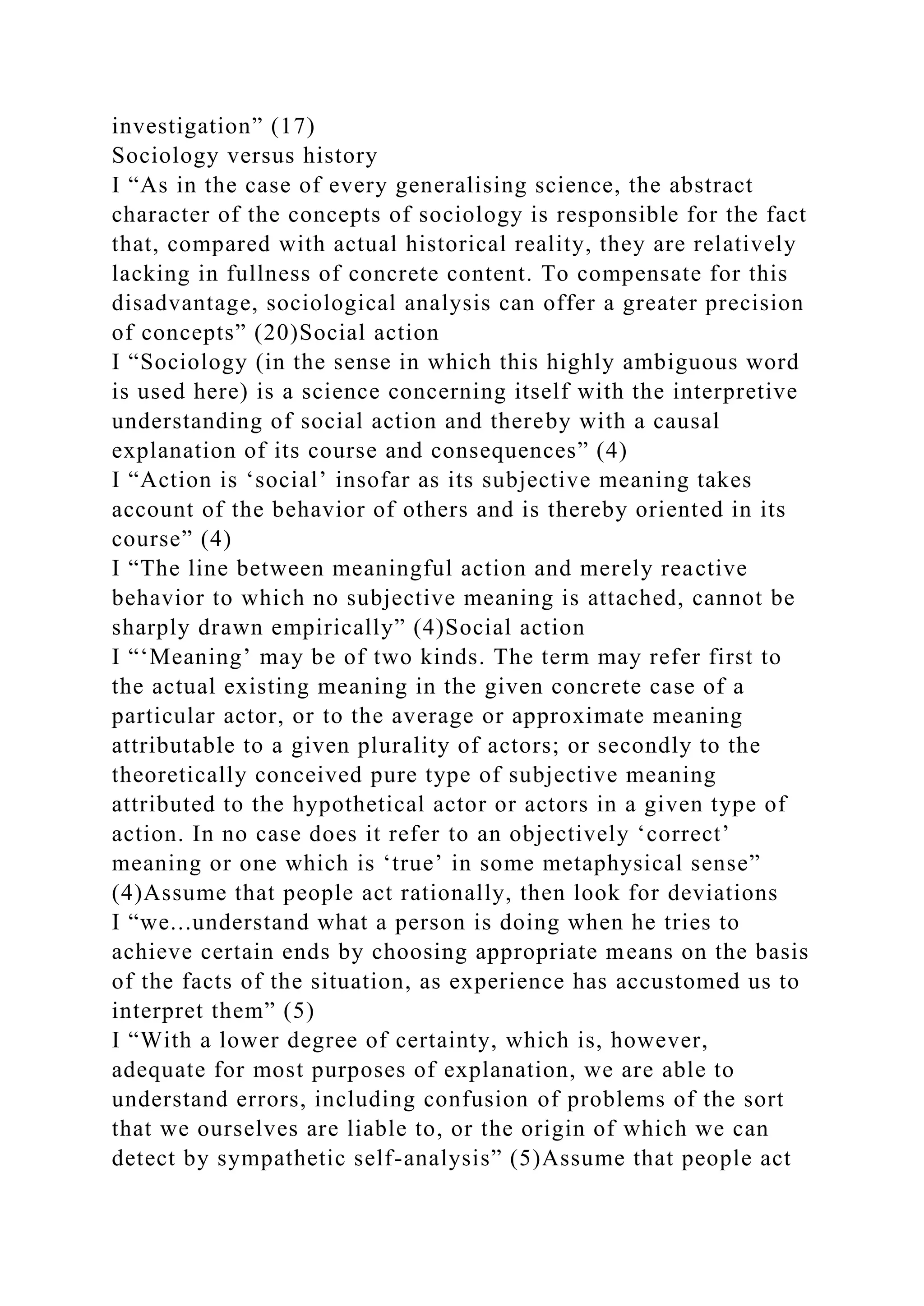 Sociology 101 Classical Sociological TheoryLecture 12.docx