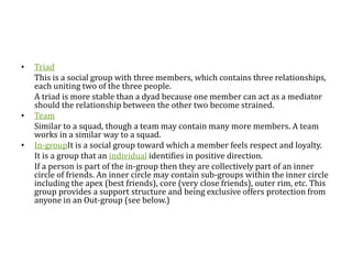 Sociology 13 social groups | PPT