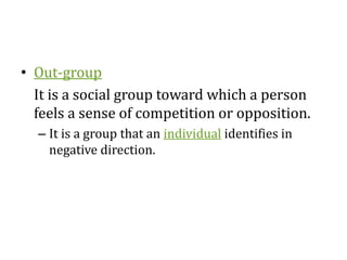Sociology 13 Social Groups | Ppt