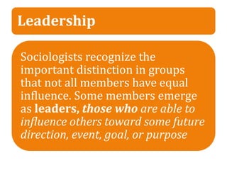 Sociology 13 social groups | PPTX