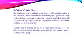 Social Change | PPTX