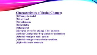 Social Change | PPTX