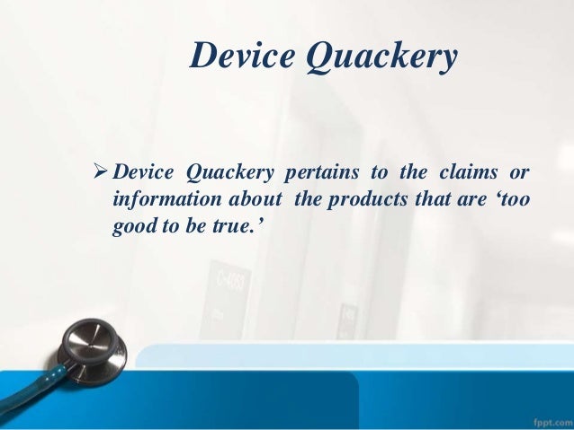 Quackery
