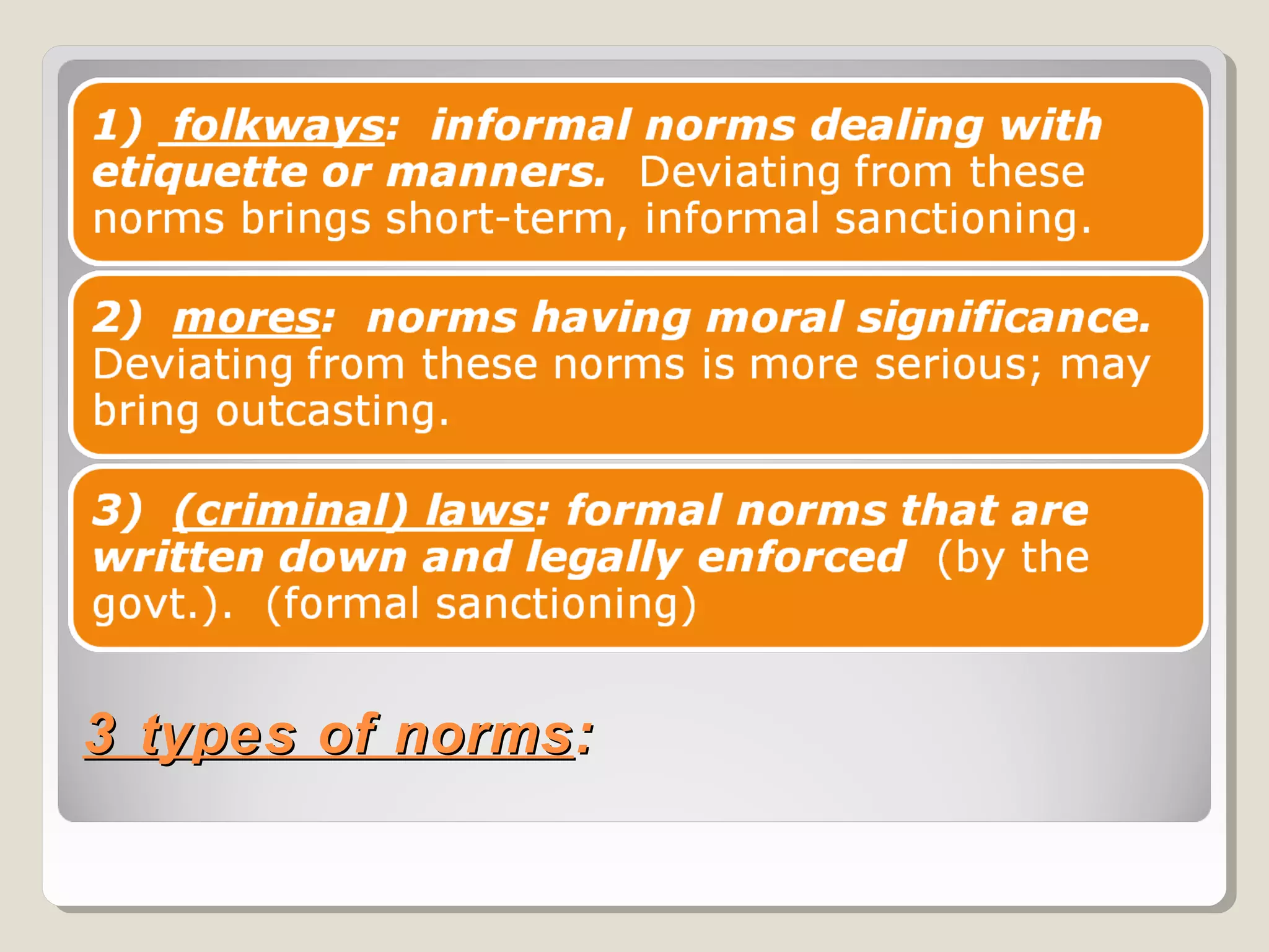 Sociology 6 deviance crimes | PPT