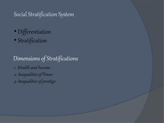 Social Stratification | PPTX