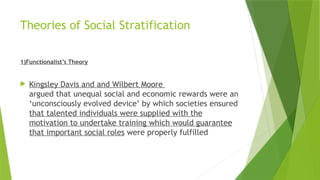 Social stratification-Socio-anthropology | PPTX