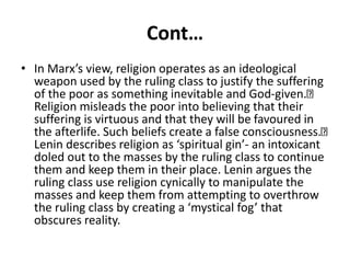 Sociology and relgions | PPT