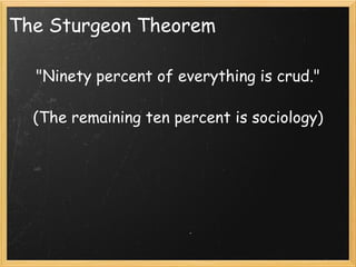 Sociology and Science-Fiction | PPT