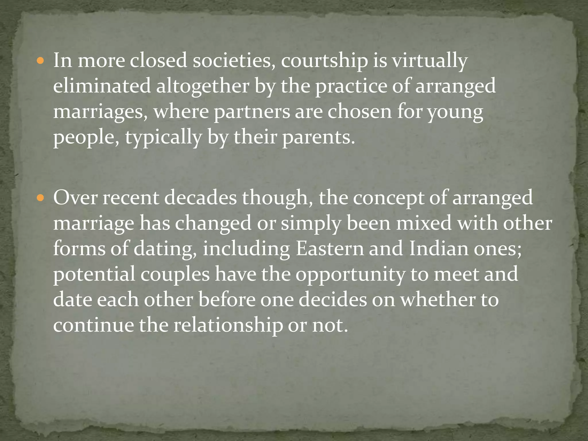 Sociology & Anthropology (Courtship and Marriage) | PPTX