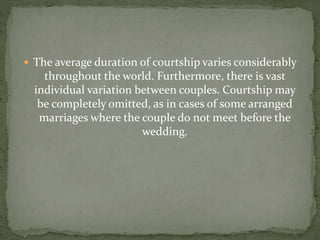 Sociology & Anthropology (Courtship and Marriage) | PPTX