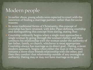 Sociology & Anthropology (Courtship and Marriage) | PPTX