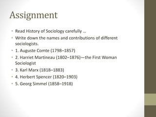 Sociology ch 1 lecture 1 | PPT