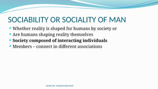 Sociology Class Lecture all for sociology notes class | PPTX