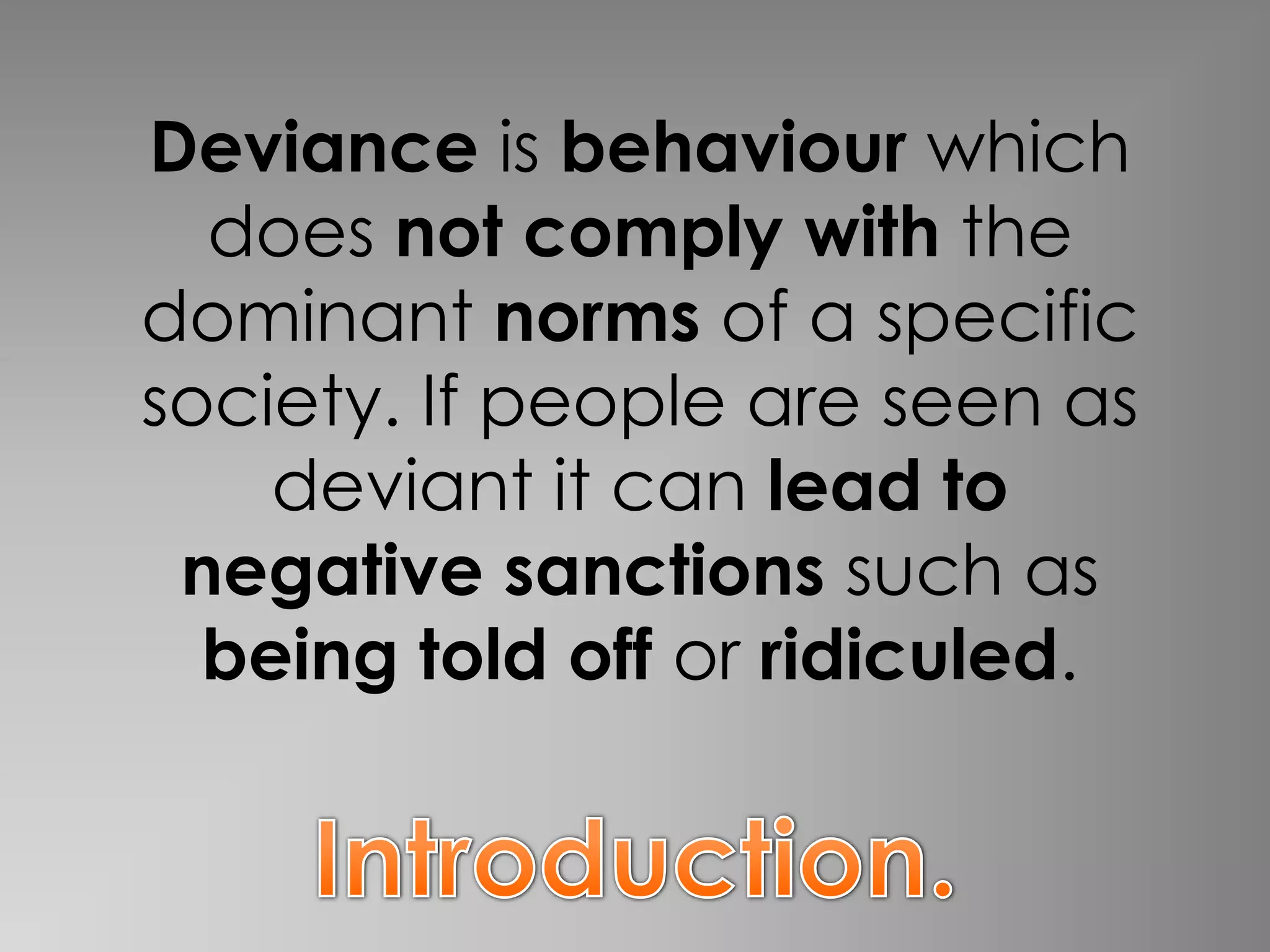 Sociology crime and deviance | PPTX