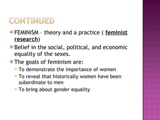 SociologyExchange.co.uk Shared Resource | PPT
