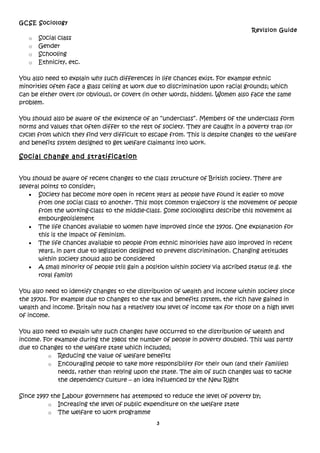 SociologyExchange.co.uk Shared Resource | DOC