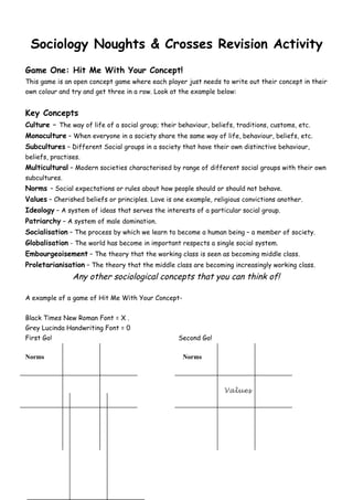 SociologyExchange.co.uk Shared Resource | PDF