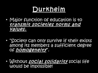 SociologyExchange.co.uk Shared Resource | PPT