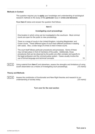 SociologyExchange.co.uk Shared Resource | PDF