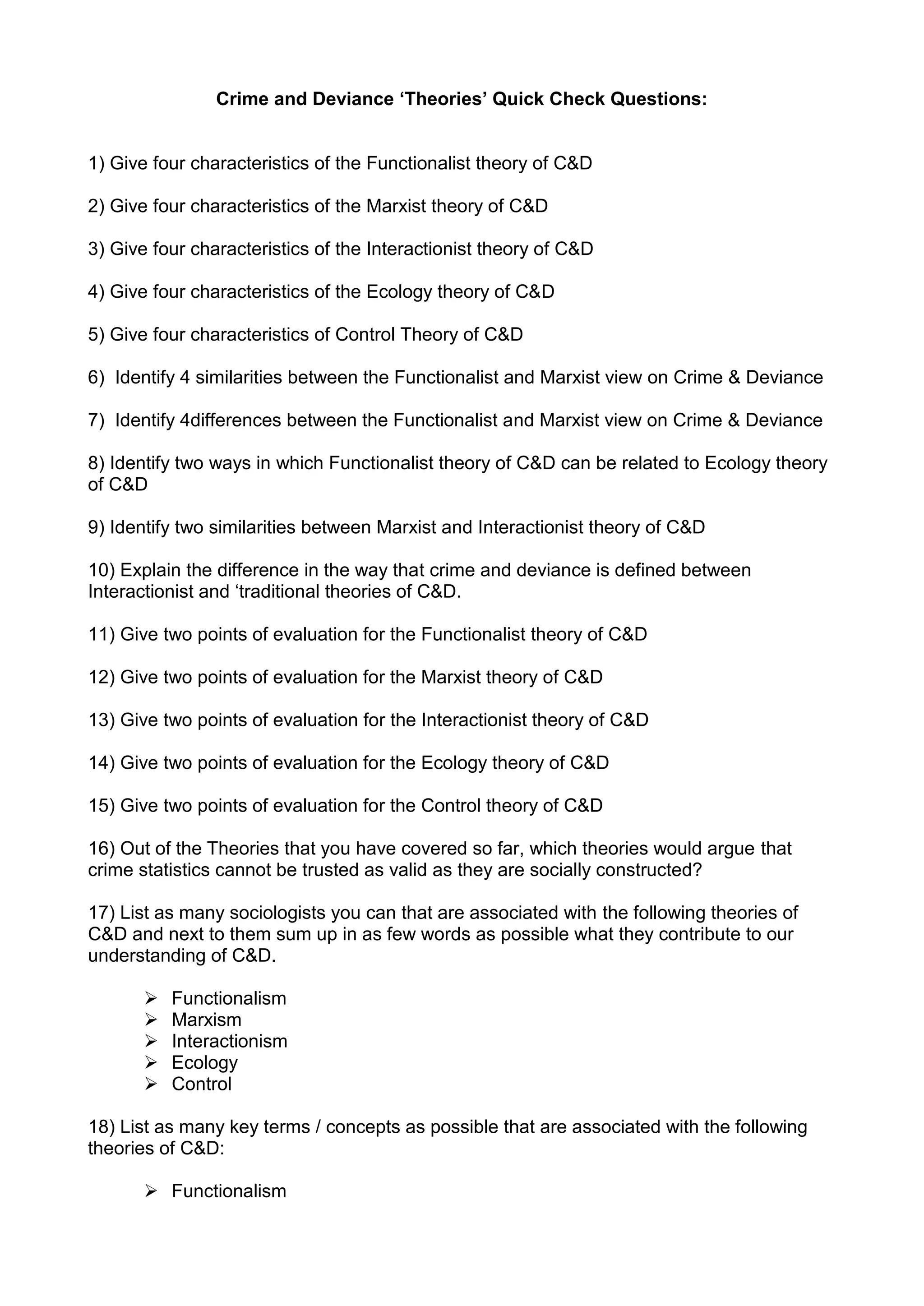 SociologyExchange.co.uk Shared Resource | DOCX
