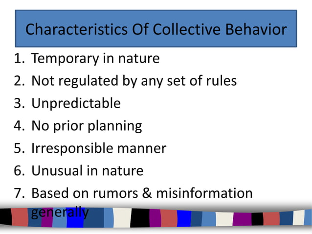 Collective Behavior & Social Movements | PPTX