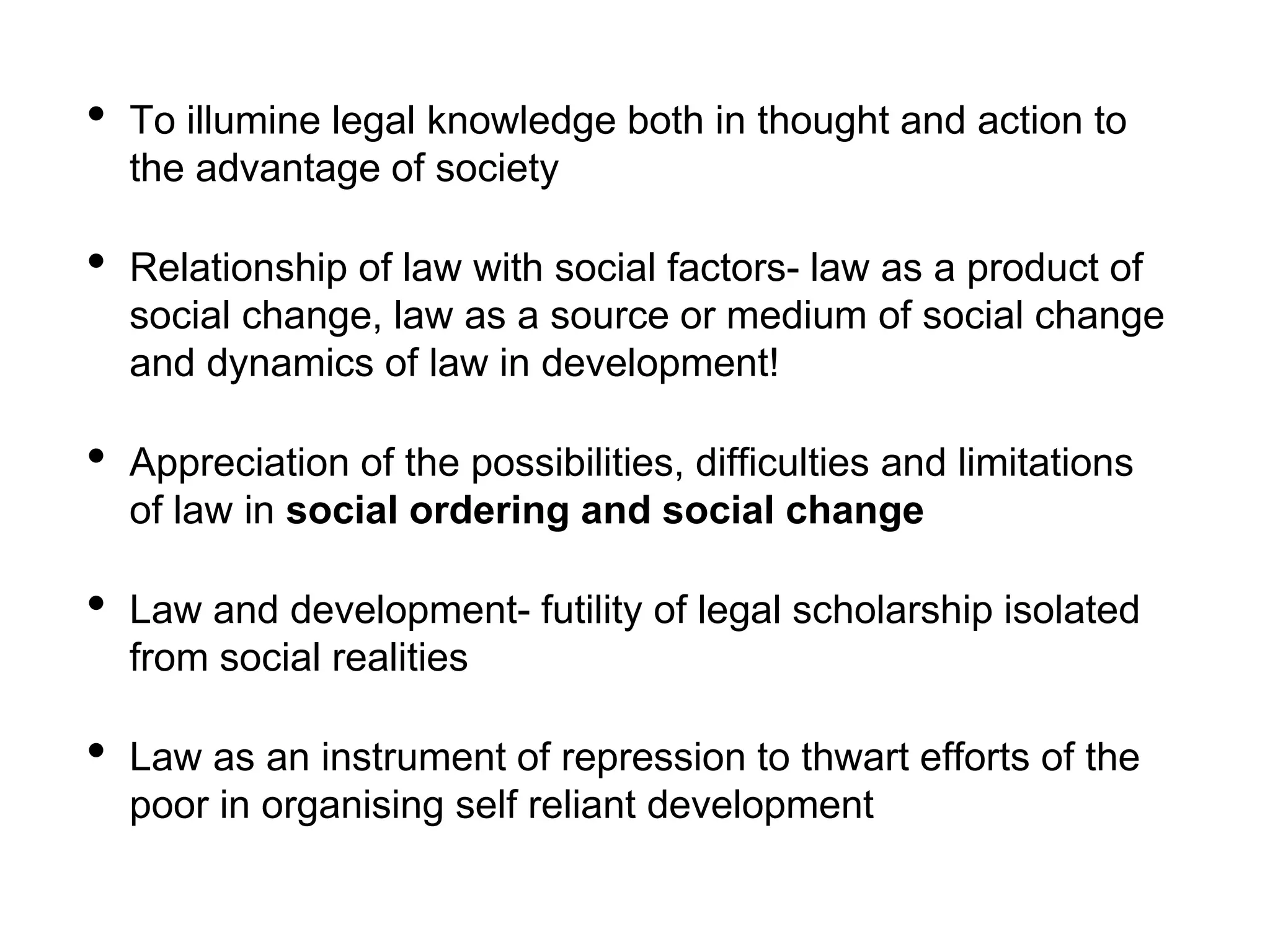 Sociology for law | PPTX