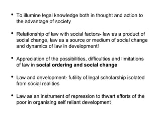 Sociology for law | PPTX