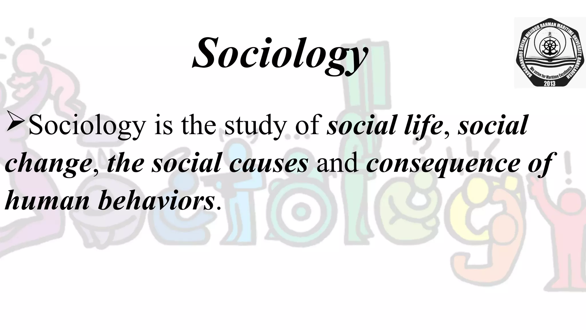 Introduction to Sociology | PPT