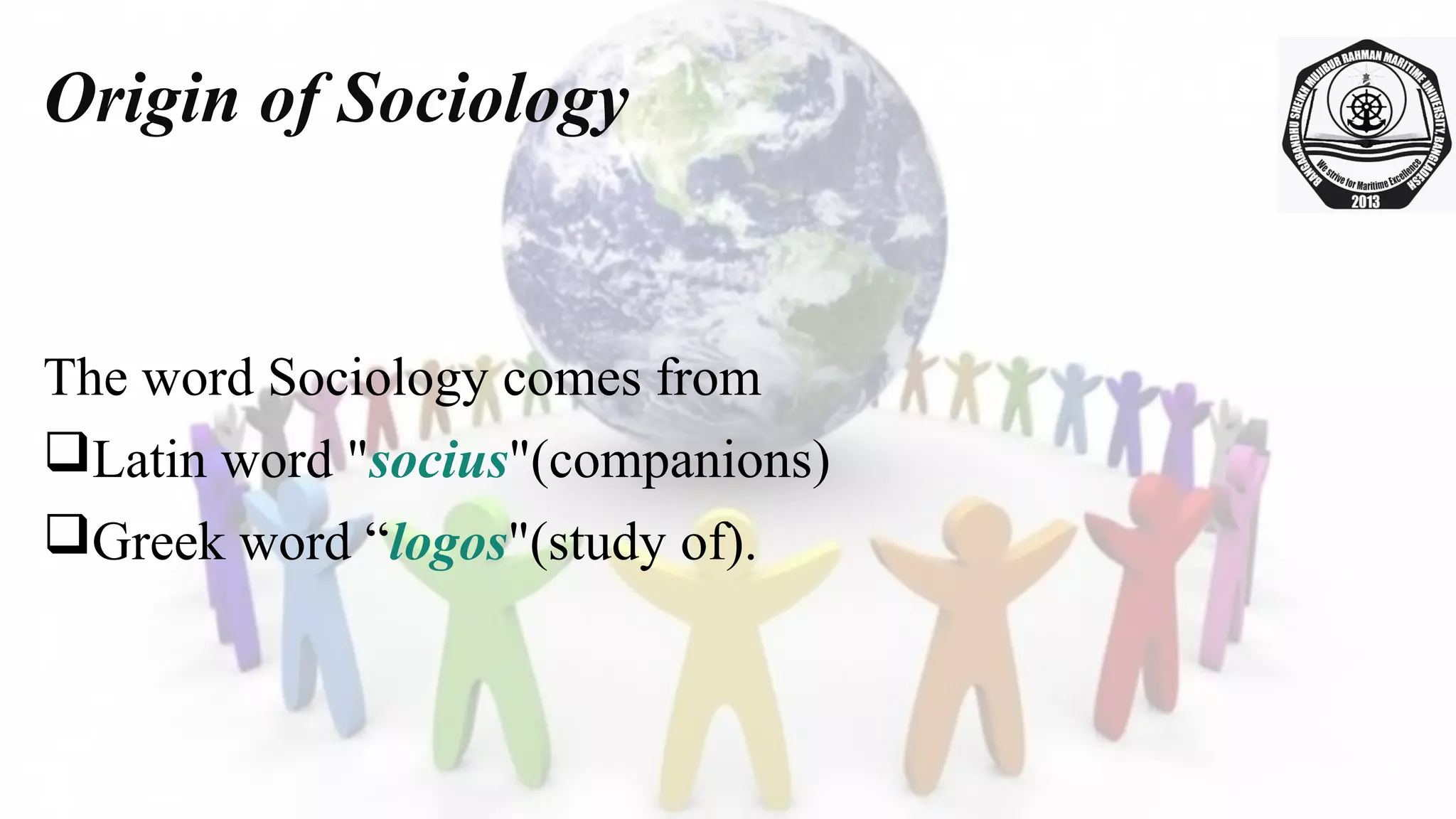 Introduction to Sociology | PPT