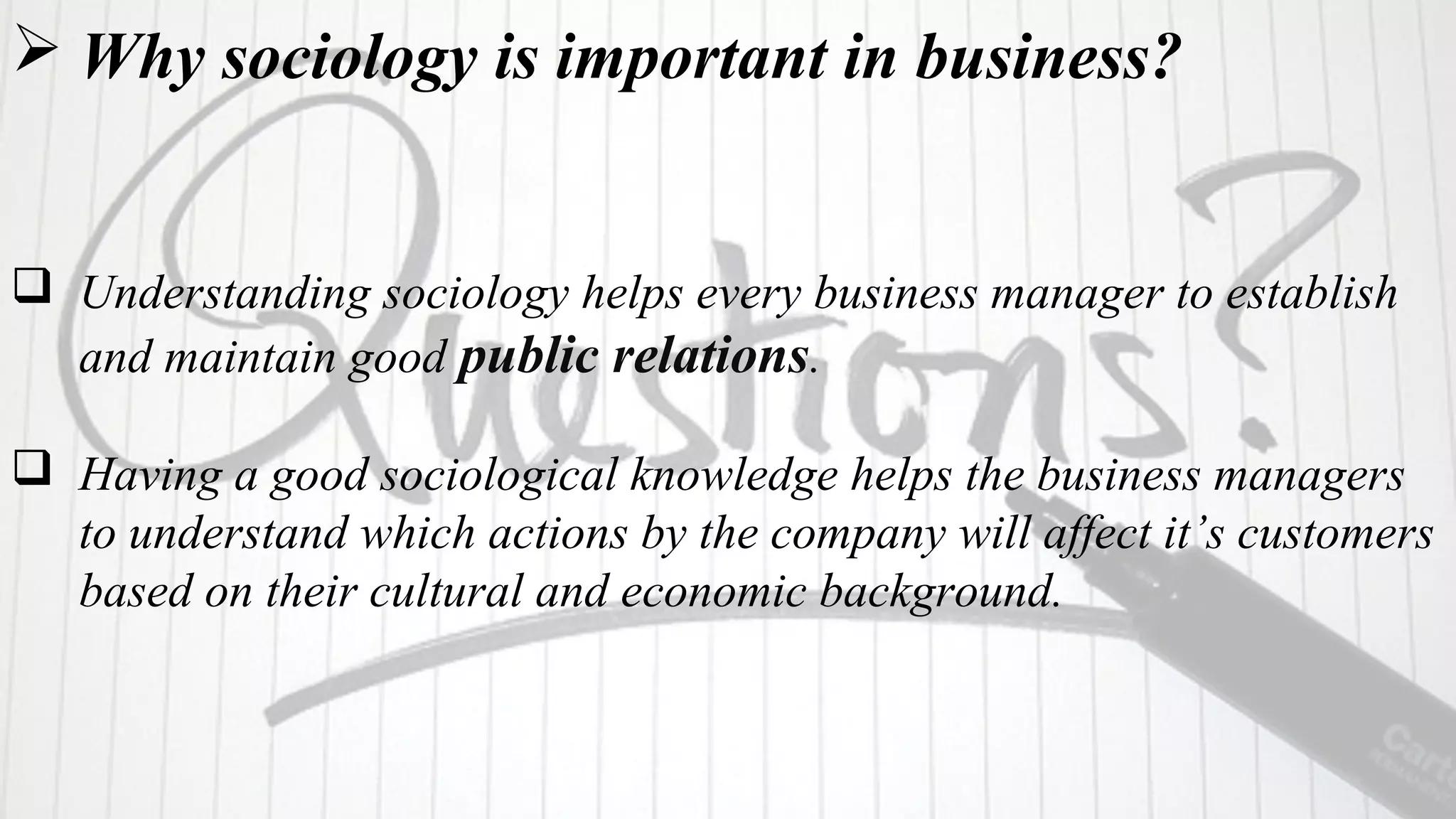 Introduction to Sociology | PPT