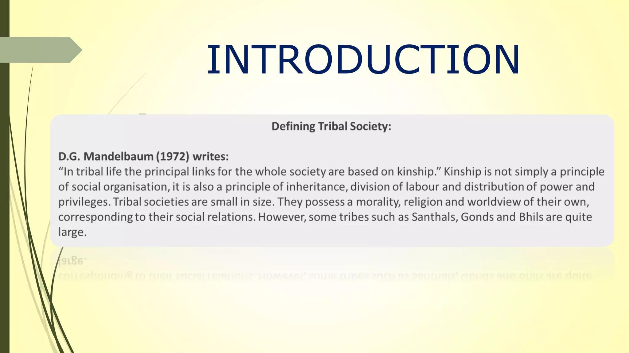 Tribal Community | PPTX