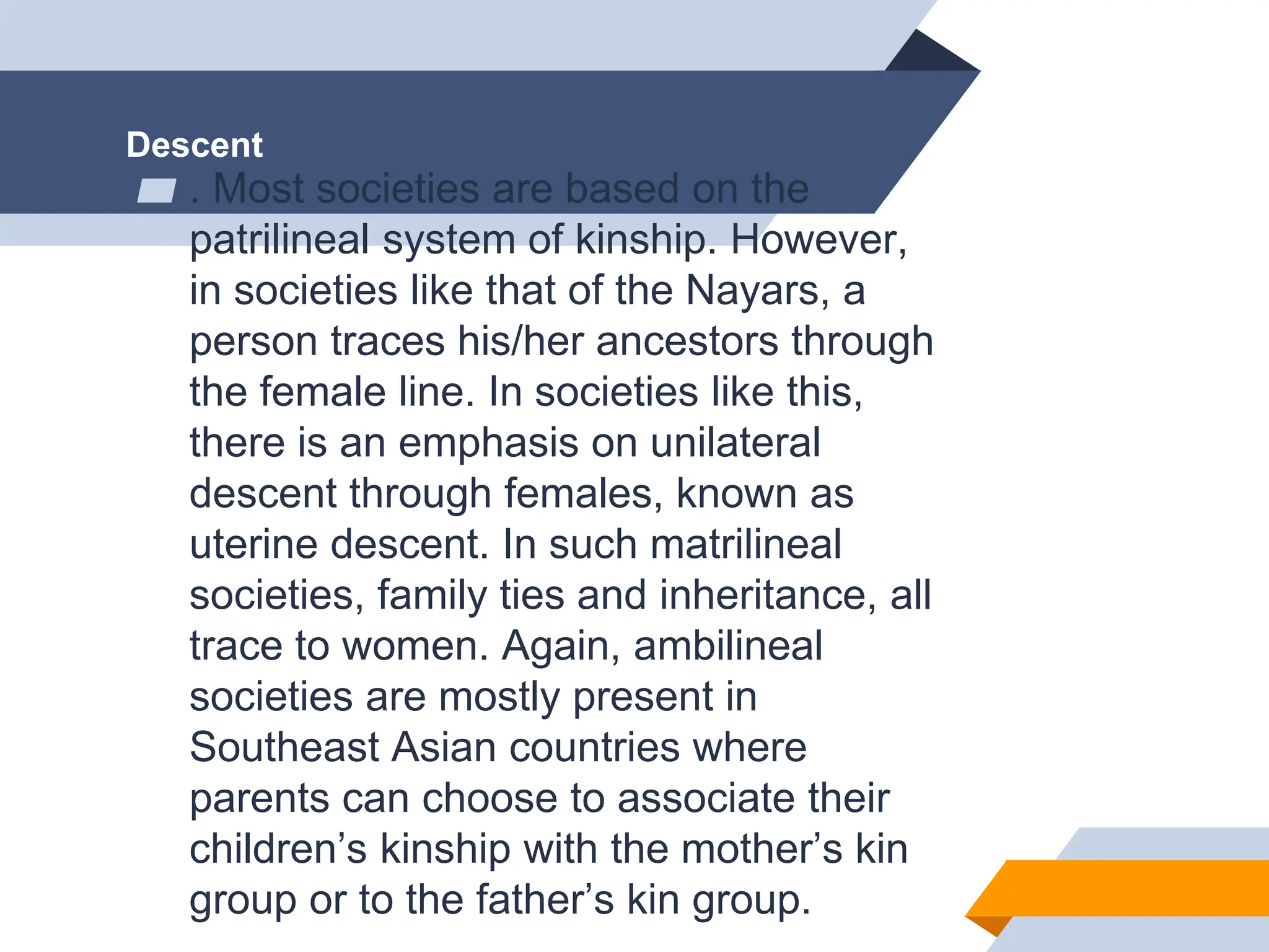 Sociology II Descent Meaning ,Defination and its Types.pptx