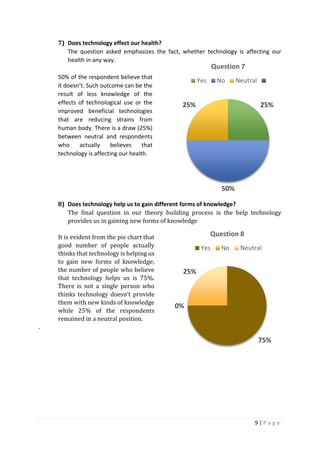 Sociology impact of technology on society | PDF
