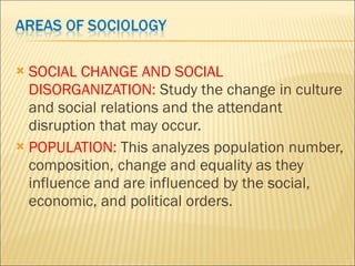 Sociology intro | PPT | Science