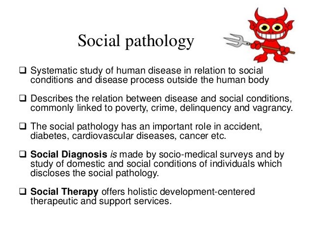 Social pathology - gilitalt