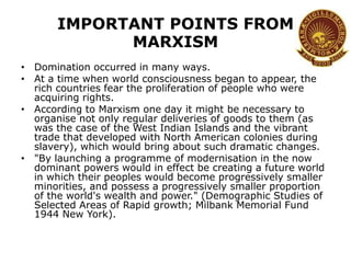 CAPE Sociologymarxonpopulation | PPT